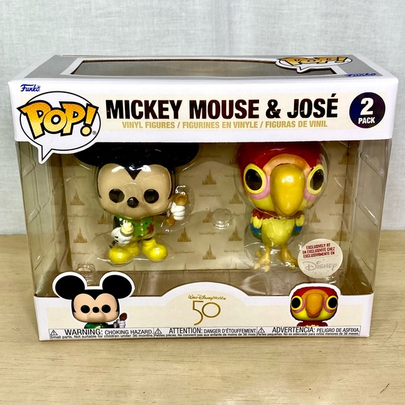 Funko Other Mickey Mouse And Jose Funko Pop Set Disney Exclusive Brand New 5th Anniversary